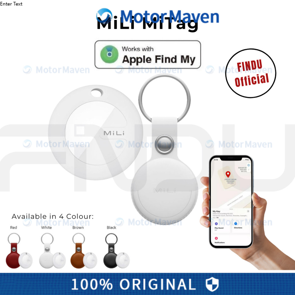 Jual AirTag - MiLi MiTag Key Finder Smart Locator Apple MFi Certified ...