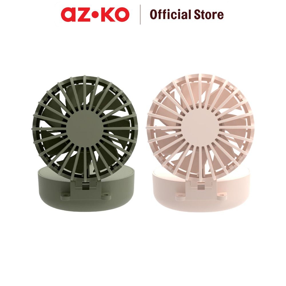 Jual AZKO Memoo Kipas Angin Lipat Rechargeable Portable Fan Kipas Mini ...