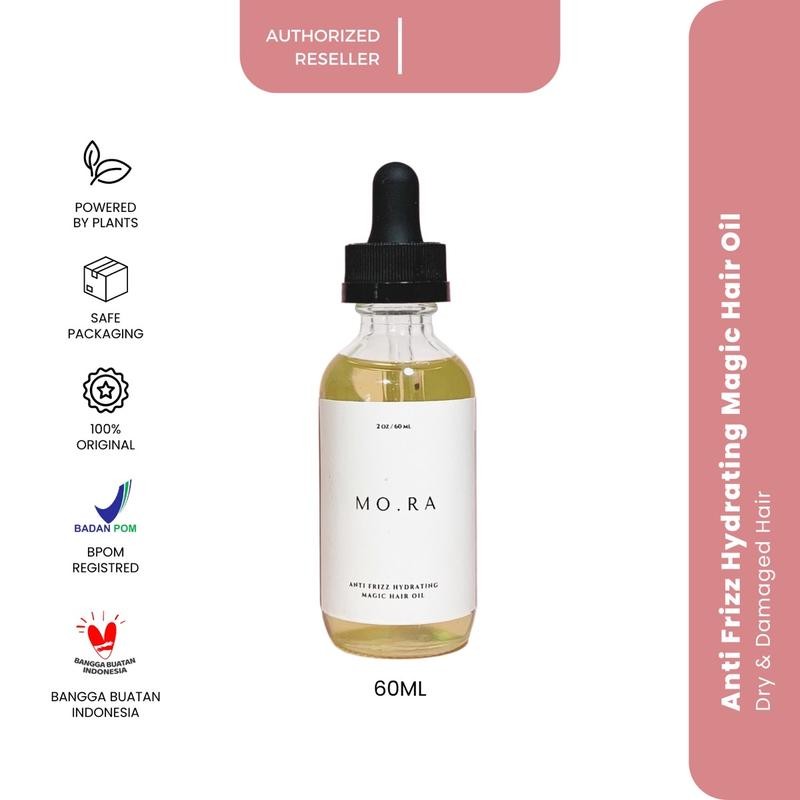 Jual Mo.ra Anti Frizz Hydrating Magic Hair Oil by Mora Essentials 60 ML ...