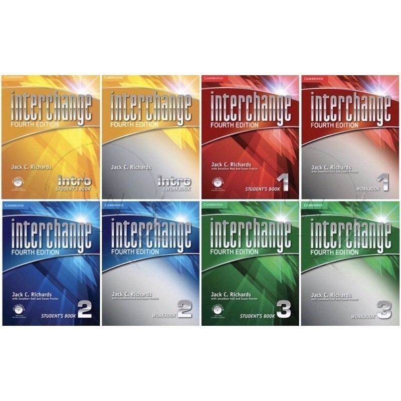 Jual buki fisik Interchange (fourth edition) Intro 1 2 3 Student’s Book ...