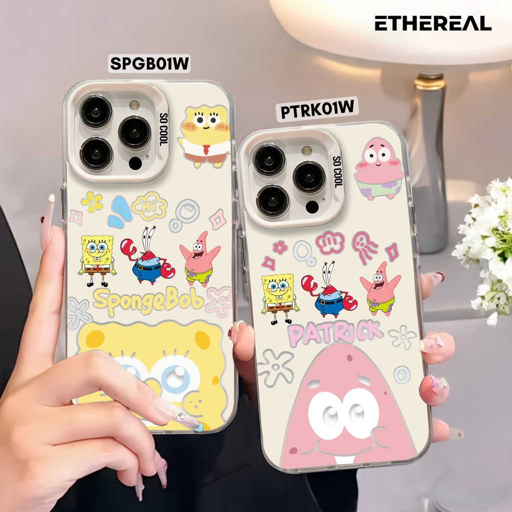 Jual ETHEREAL ALL TYPE IMD SPONGEBOB PATRICK WHITE MENGKILAP CASE ...