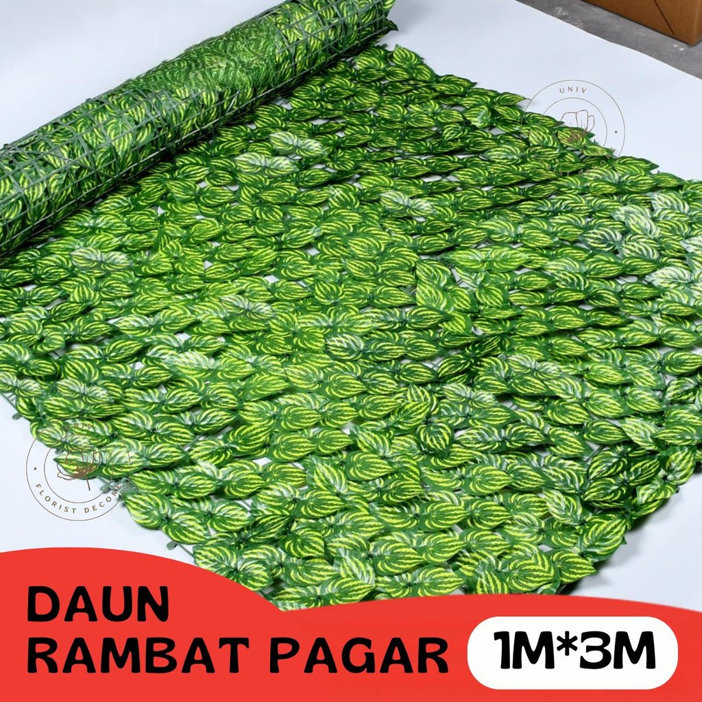 Jual DAUN RAMBAT SINTETIS 1M x 3M TANAMAN SEMANGKA ROLL PREMIUM ...