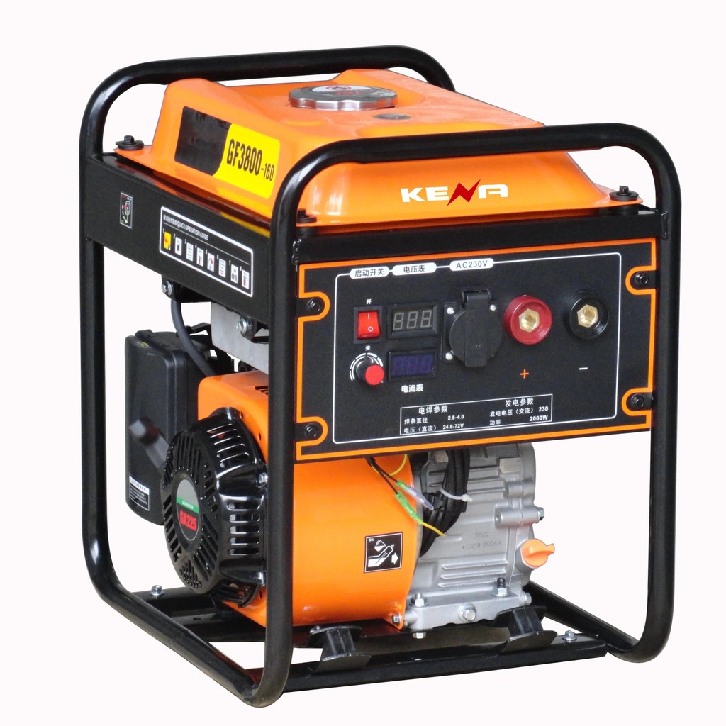 Jual Portable 160A 230A Gasoline Welding Machine Adjustable current 2KW ...