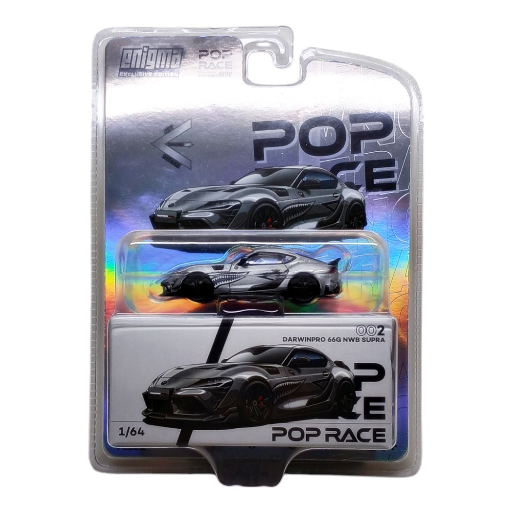 Jual Pop Race 1/64 CHASE Darwin Pro 66G NWB Supra A90 - Grey Metallic ...