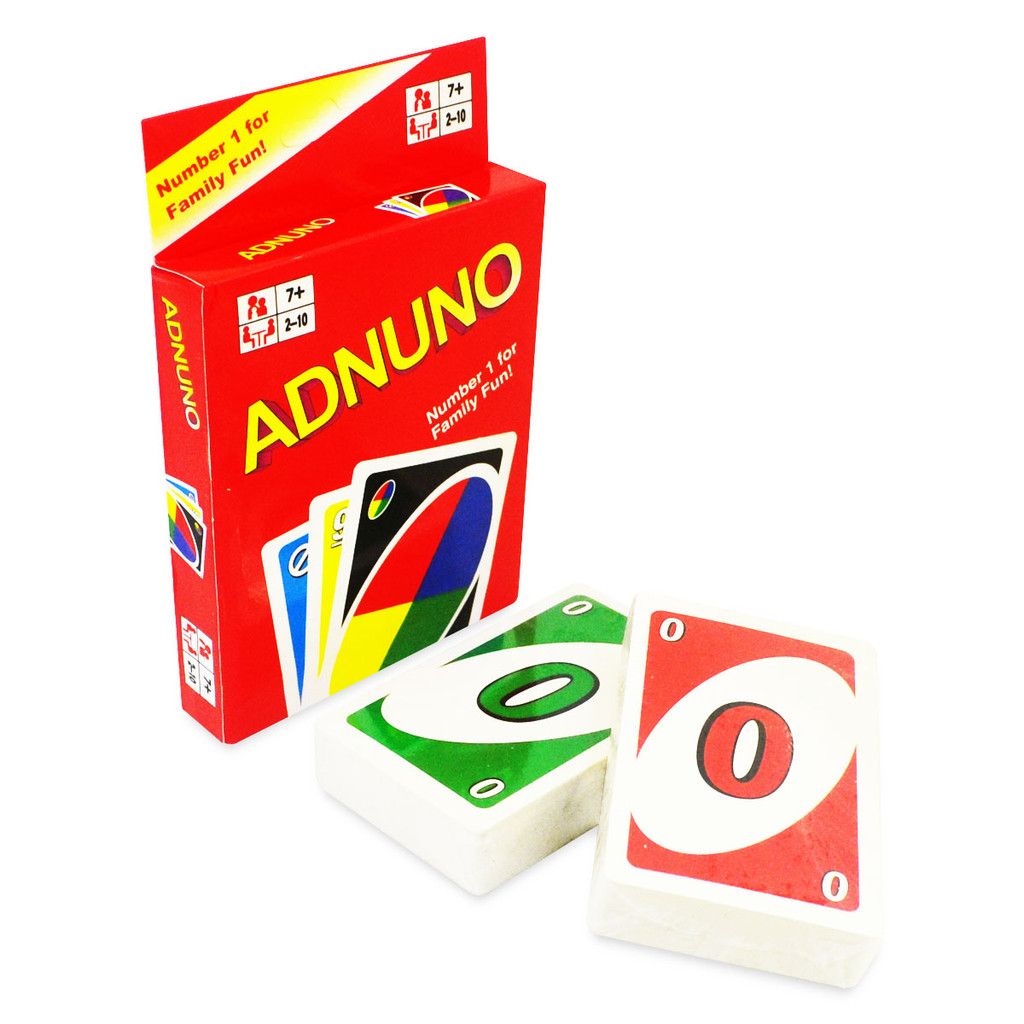 Jual Board Game Kartu Permainan Card Game Uno Adnuno | Shopee Indonesia