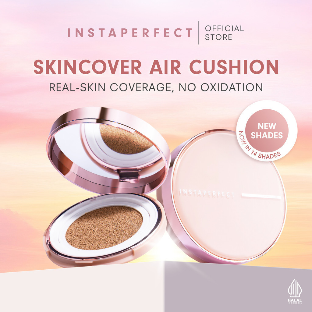 Jual [NEW SHADES!] Instaperfect Skincover Air Cushion SPF 50++++ 11g ...