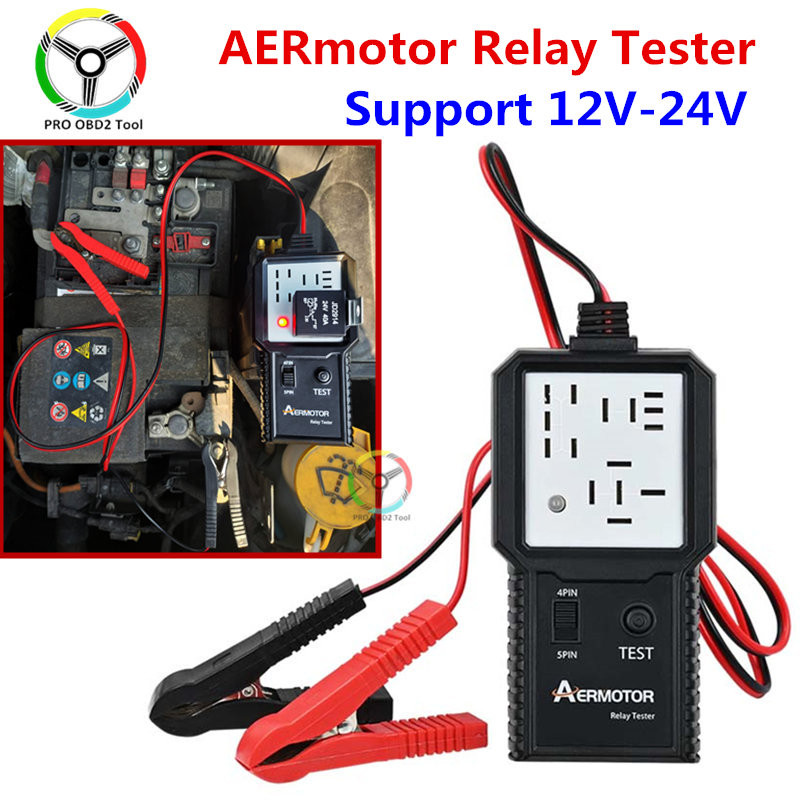 Jual Aermotor 12V 24V Car Relay Tester Electronic Automotive Relay ...