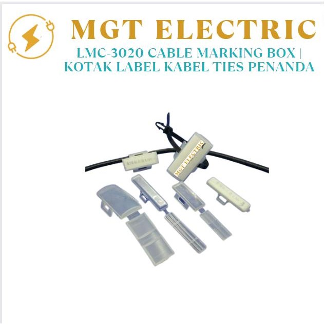 Jual LMC-3020 Cable Marking Box | Kotak Label Kabel Ties Penanda / LMC ...