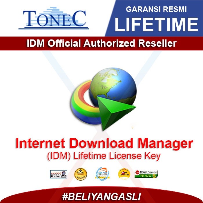 Jual Internet Download Manager IDM Lisensi Key 1 PC Lifetime Original | Shopee Indonesia
