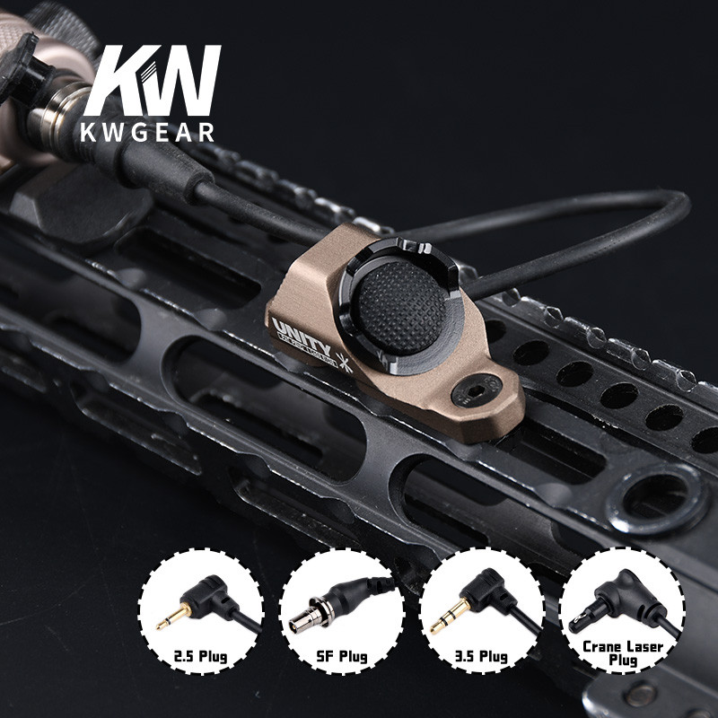 Jual Tactical Hot Button Remote Pressure Switch M-lok Keymod Rail SF ...