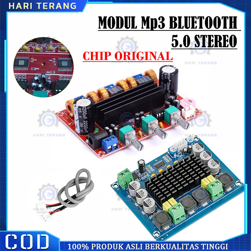 Jual Kit Power Amplifier stereo 120 + 120 watt class d TPA 3116 D IC ...