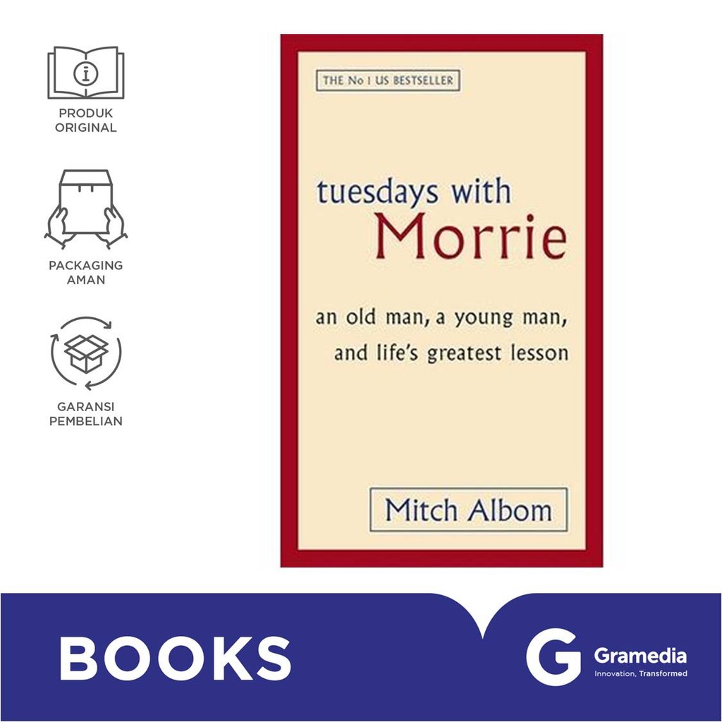 Jual Tuesdays With Morrie ( MITCH ALBOM ) | Shopee Indonesia