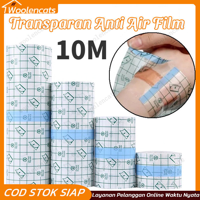 Jual 10M Tranparent Film Dressing Roll / Pita Medis Anti Air / Tahan ...