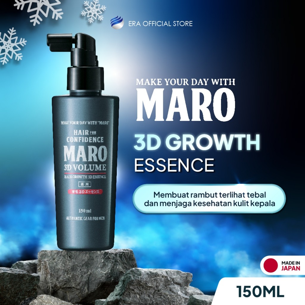 Jual Maro 3D Volume Hair Essence 150ml | Shopee Indonesia