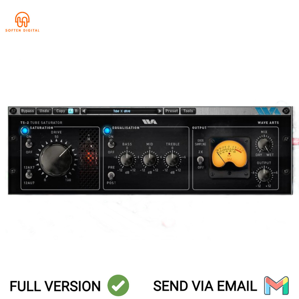 Jual Wave Arts Tube Saturator v2 - VST plugin super accurate circuit ...