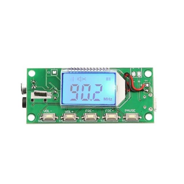 Jual FM transmitter module digital FM stereo transmitter module wireless transmitter board ...