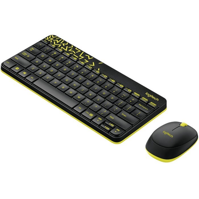 Jual Logitech MK240 Mini Keyboard Mouse Wireless + Mouse pad | Shopee ...