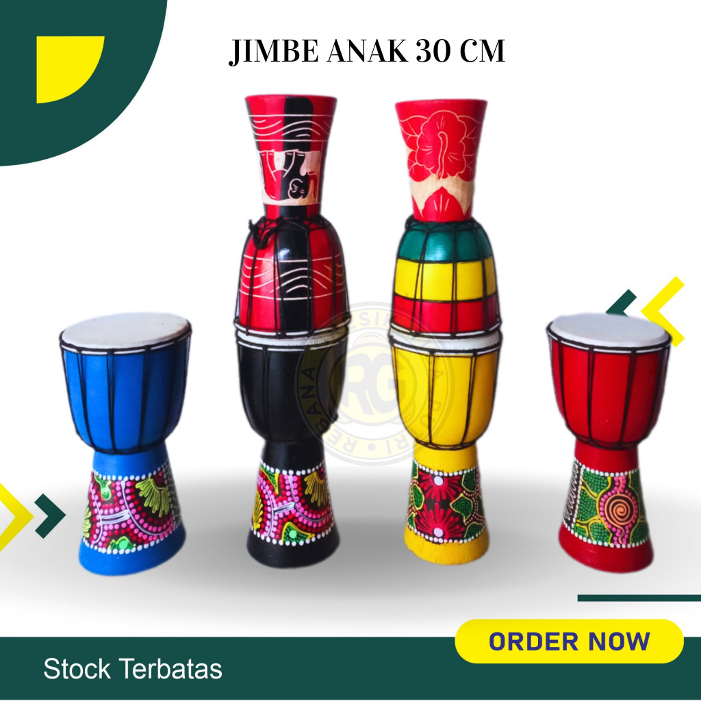 Jual Alat Musik Tradisional Jimbe uk 30 cm gendang anang ketipung ...