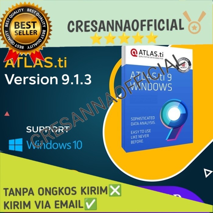 Jual Terbaru Software Analisa Kuantitatif: ATLAS.ti 9 Full Version [Win] Fullversion | Shopee ...