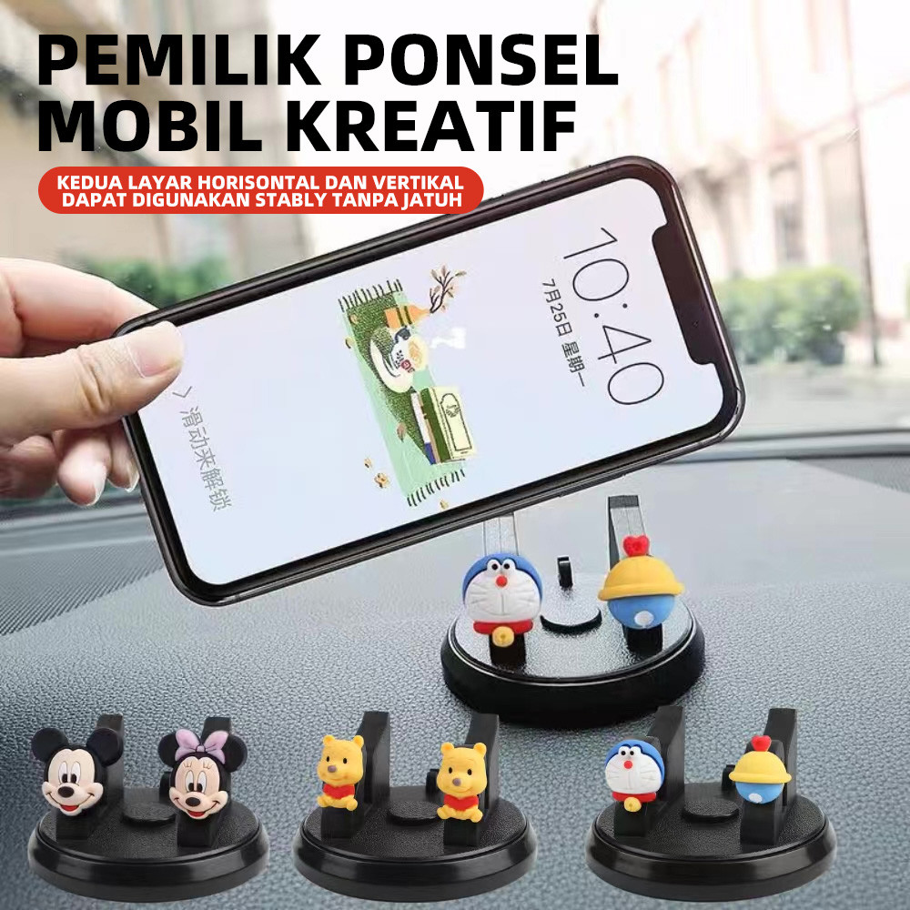 Jual 2025 BaruCar Phone Holder Hp Mobil Stand 360 Derajat Dudukan Hp ...