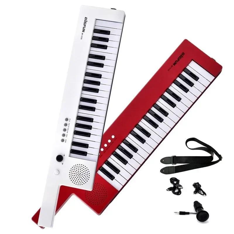 Jual Rechargeable 37 Keys Guitar Electronic Organ Mini Key Board ...