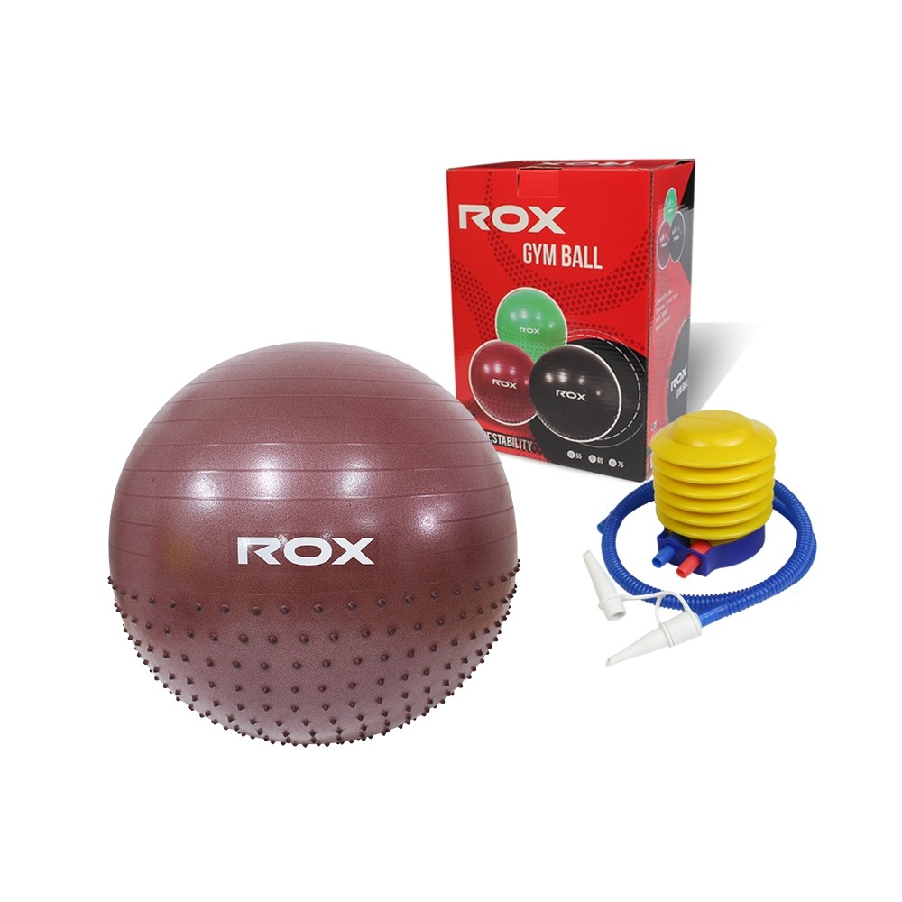 Jual ROX Gym Ball Gymball Bola Fitness Gerigi 65 cm | Shopee Indonesia