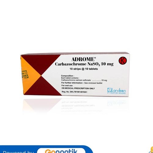 Jual Adrome 10 Mg Box 100 Tablet | Shopee Indonesia