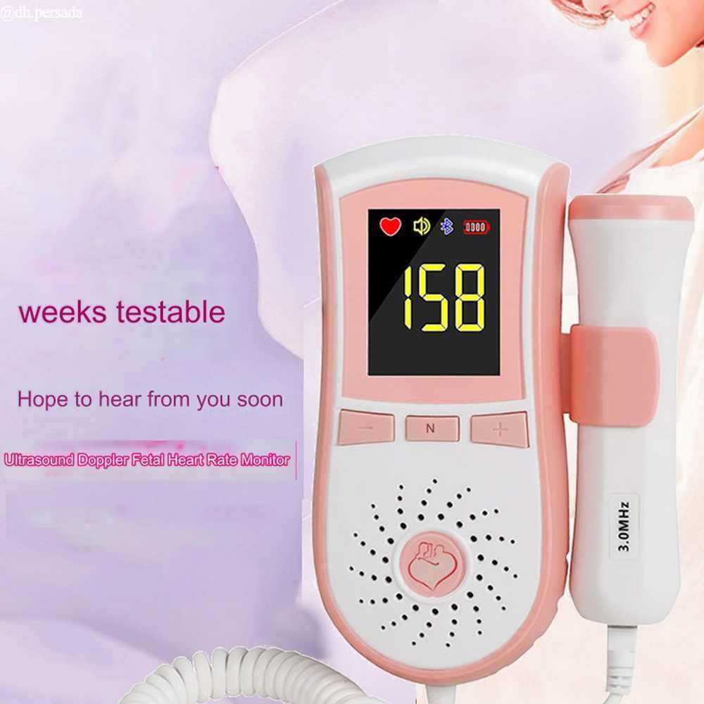 Jual Youwen Alat Deteksi Jantung Janin Fetal Doppler Heart Rate Monitor ...