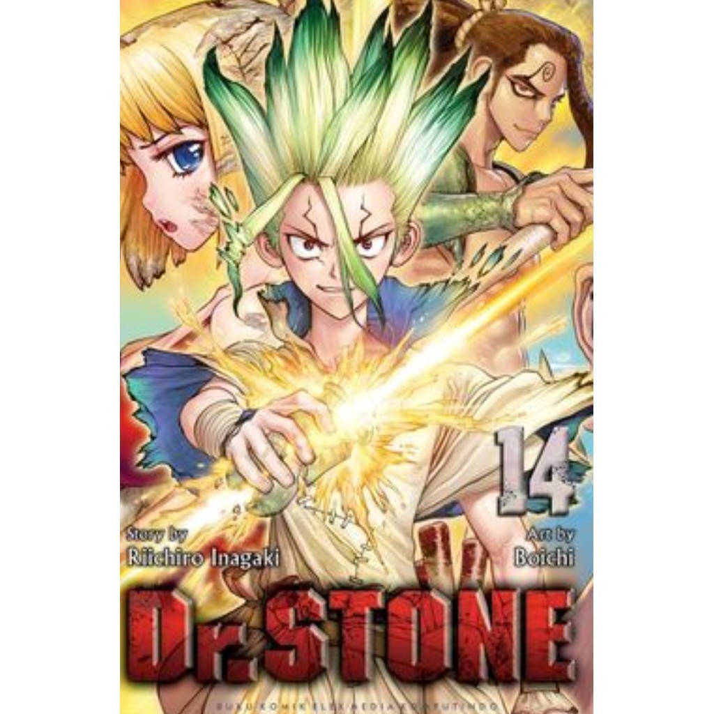 Jual Komik DR. STONE 14 - RIICHIRO INAGAKI,BOICHI | Shopee Indonesia