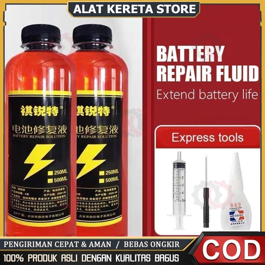 Jual Cairan Perbaikan Aki 500ml Jual Cairan Elektrolit Aki Kering ...