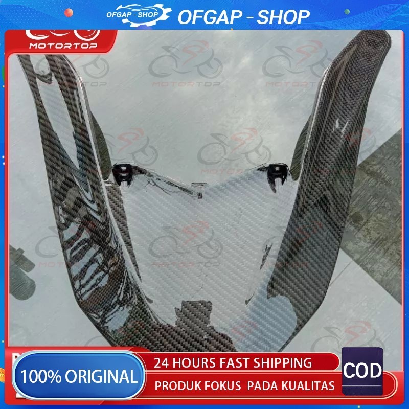 Jual Garnish Front Carbon Celup Honda PCX 160 K1Z 64305K1ZJ10ZS / panel ...