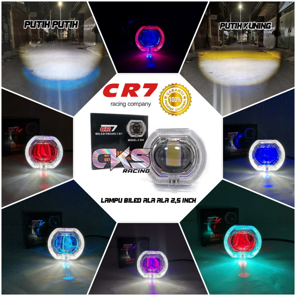 Jual Lampu Ala Ala Biled 2.5 inch Mini Projie Biled Cut Off Waterproof ...