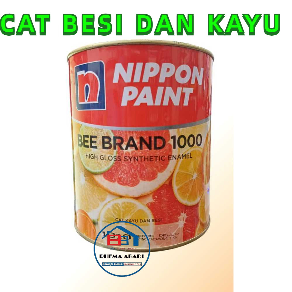 Jual RHEMA CAT MINYAK UTK KAYU & BESI NIPPON BEE BRAND 1000 (READY ...