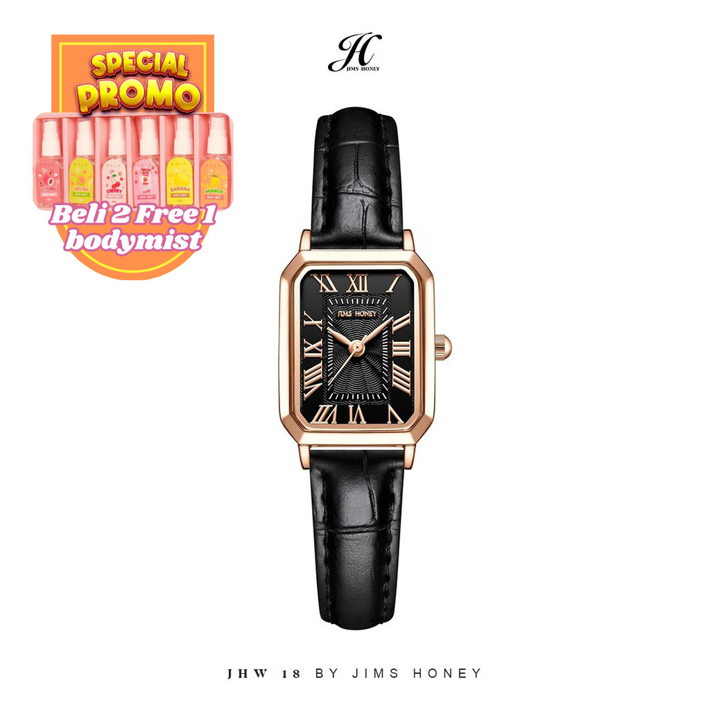 Jual [ Free Gift ] JIMS HONEY JHW 18 - Jam Tangan Wanita Model Klasik ...