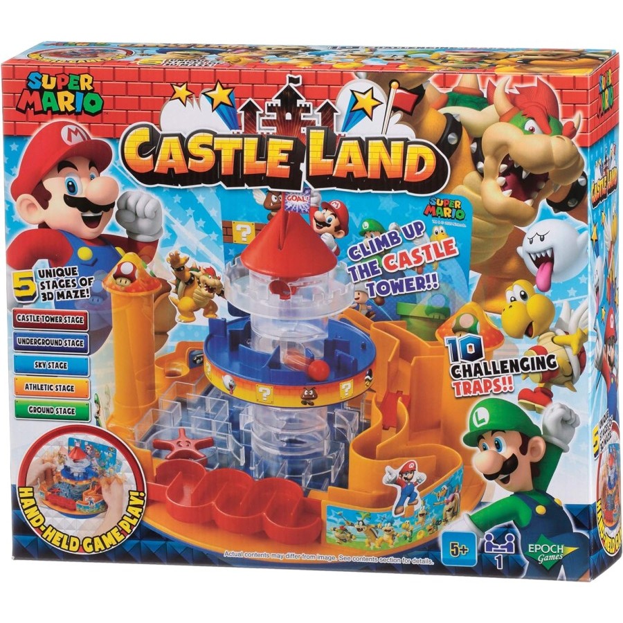 Jual Super Mario Castle Land Mainan Edukasi Family Game | Shopee Indonesia