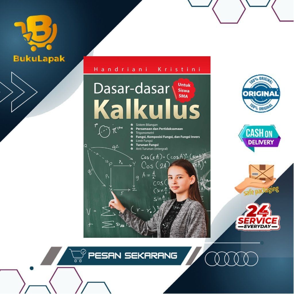 Jual Buku Kalkulus SMA - Dasar-Dasar Kalkulus Untuk Siswa SMA - BW ...
