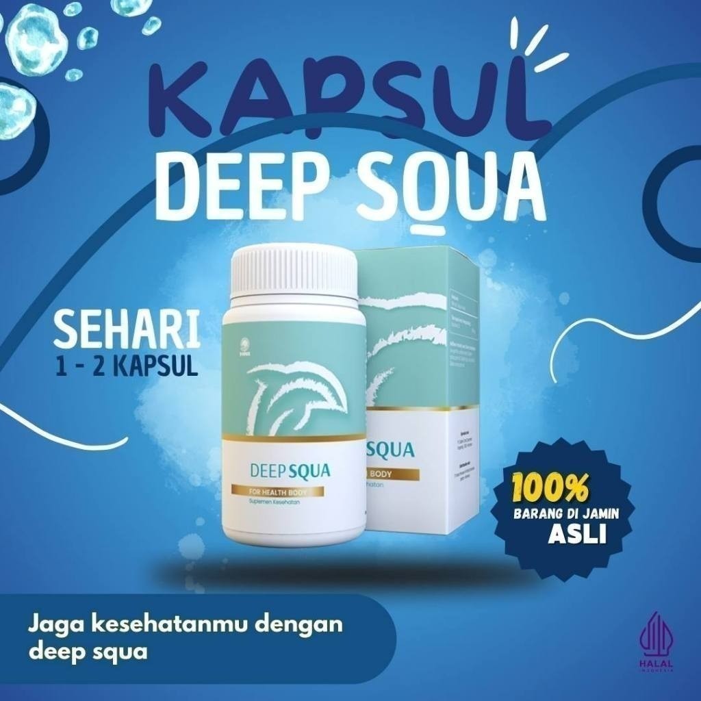 Jual TERMURAH Deep Squa Minyak Hati Ikan Hiu HNI HPAI | Shopee Indonesia