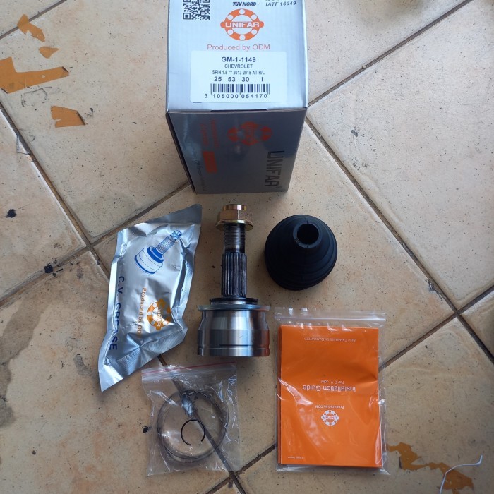 Jual PART Cv Joint Luar Spin Bensin Matic Aveo Sonic AT Spin Diesel ...