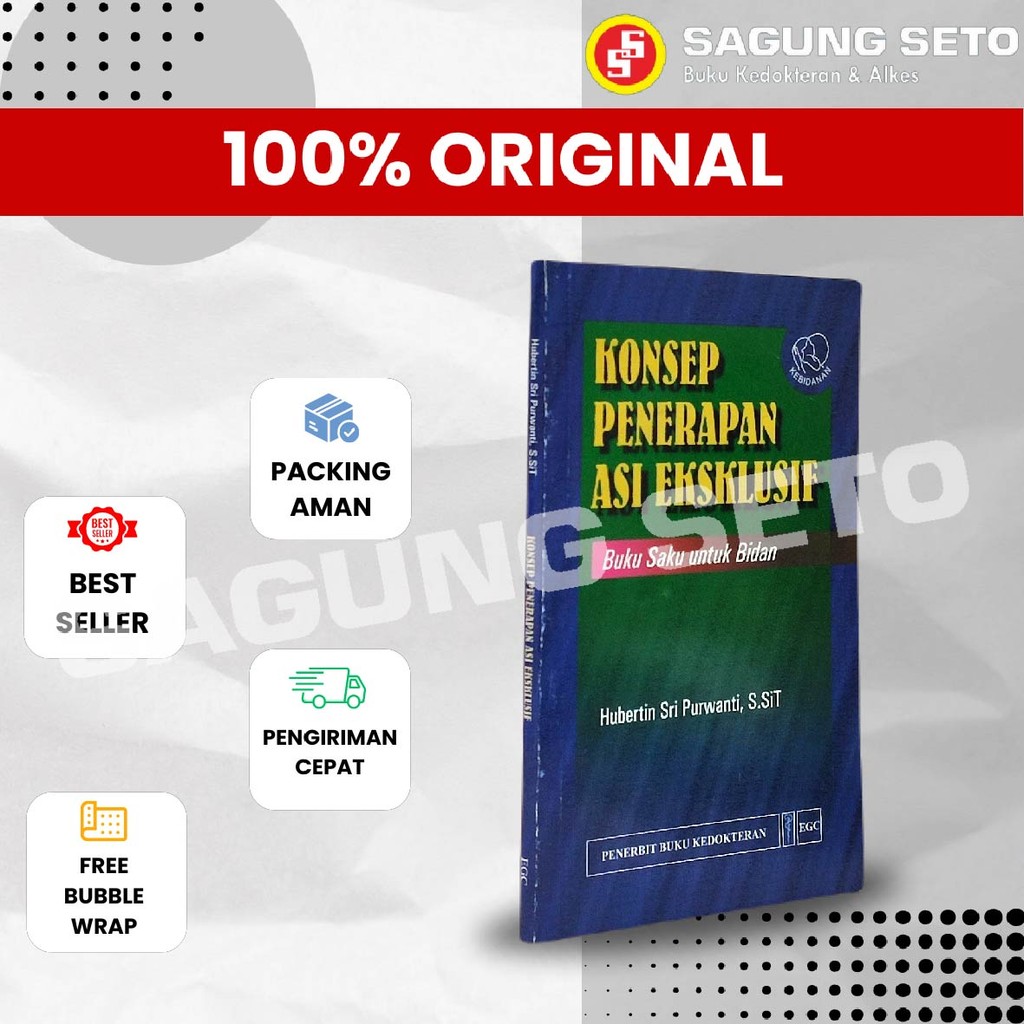 Jual BUKU SAKU UNTUK BIDAN KONSEP PENERAPAN ASI EKSKLUSIF - HUBERTIN ...