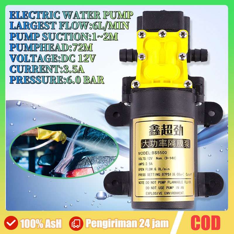 Jual 【Stok Siap】Pompa Dc 12v Sinleader 4500 Original 100 Psi 6L Pm Atau ...