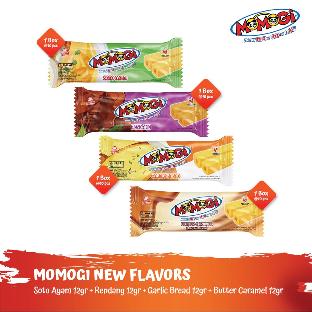 Jual MOMOGI NEW FLAVORS (Special Bundle) | Shopee Indonesia