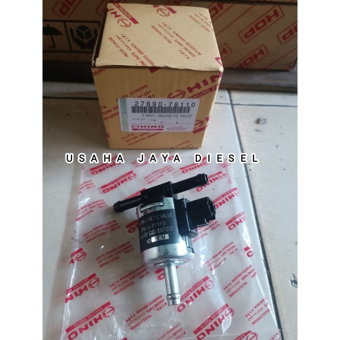 Jual Valve 3 Way Valve Magnetic 3 Way Hino Dutro Dyna 125HT 12V 27690 ...