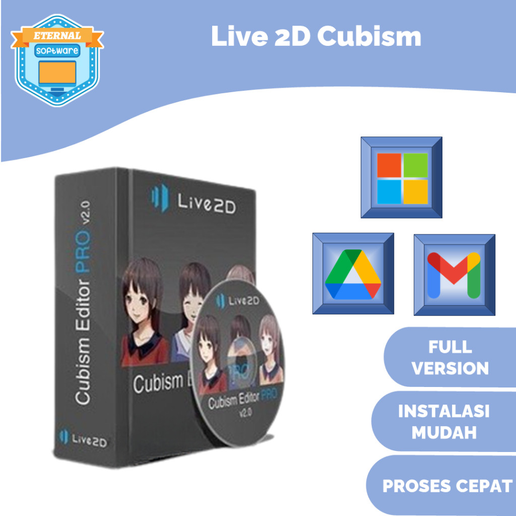 Jual Live 2D Cubism Full Version No Trial Permanen Full Lisensi ...