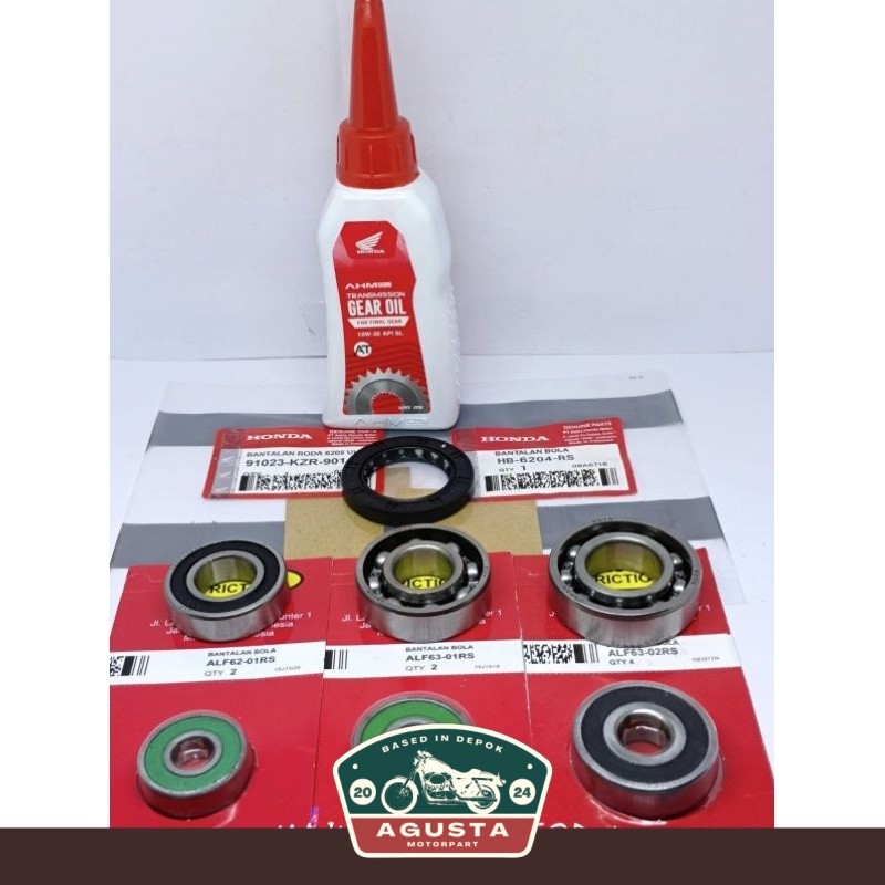 Jual PAKET BEARING RASIO GARDAN 6PCH+OLI+SEAL RODA BELAKANG PCX 160 ...