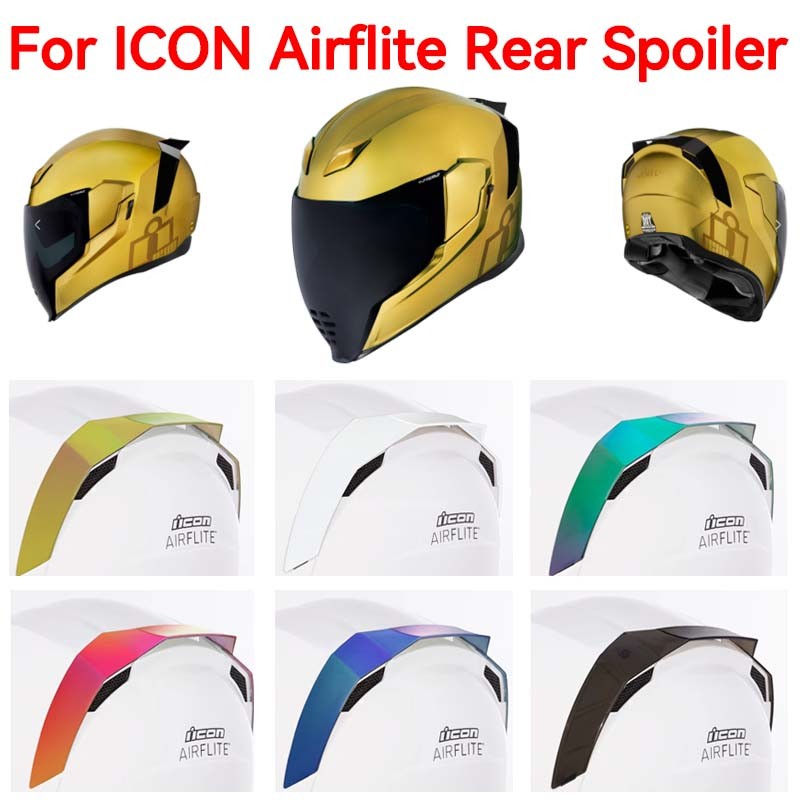Jual Airflite Motorcycle Helmets Lids for Icon Airflite Rear Spoiler ...