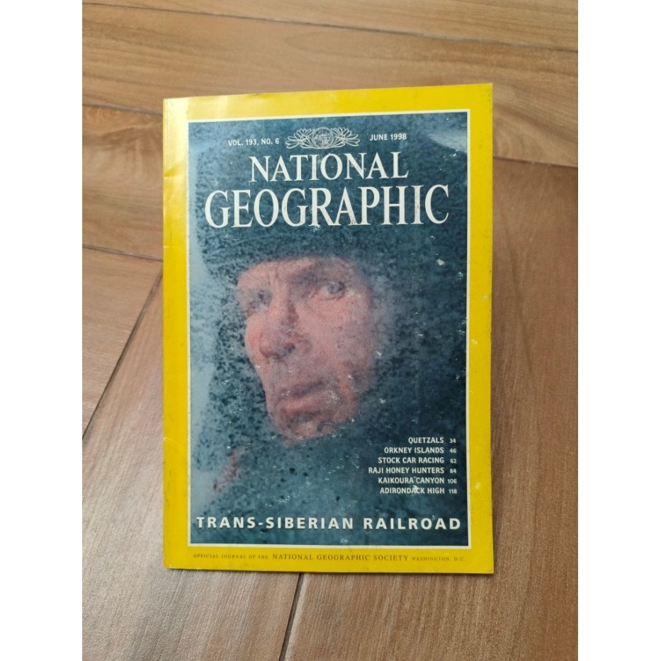 Jual National Geographic June 1998 - Trans-Siberian Railroad | Shopee ...
