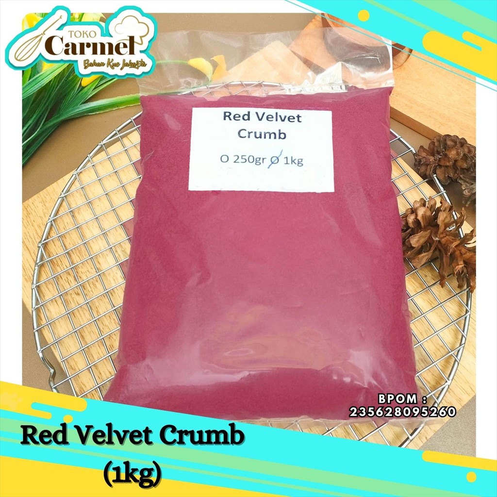 Jual Biskuit Crumb Red Velvet 1kg | Shopee Indonesia