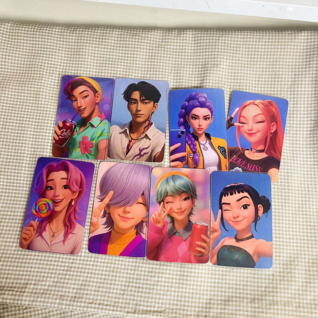 Jual Photocard Kpop Demon Hunter Huntrix Saja Boys Unofficial | Lomocard Unoff Photo Pc Ofc ...