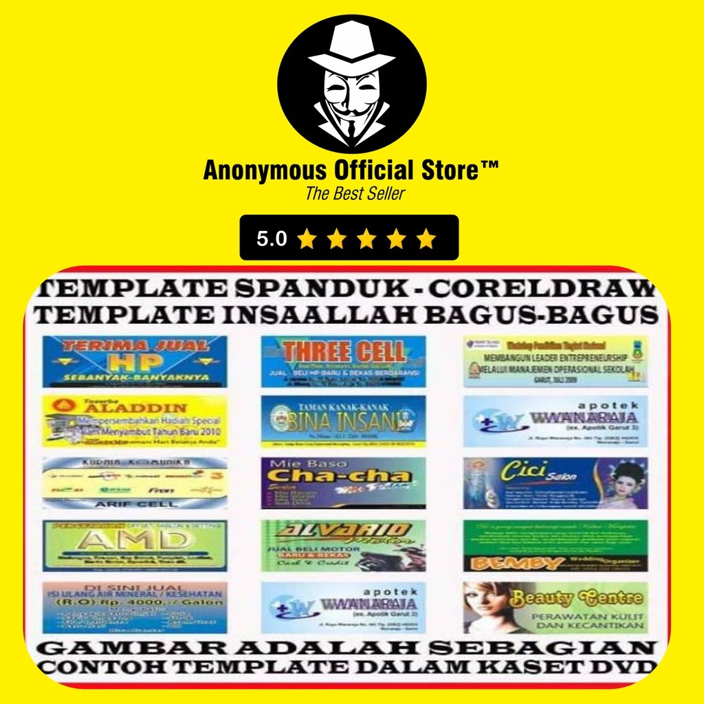 Jual KOLEKSI 500+ TEMPLATE DESAIN BANNER SPANDUK PREMIUM DESIGN SIAP EDIT FORMAT CDR COREL ...