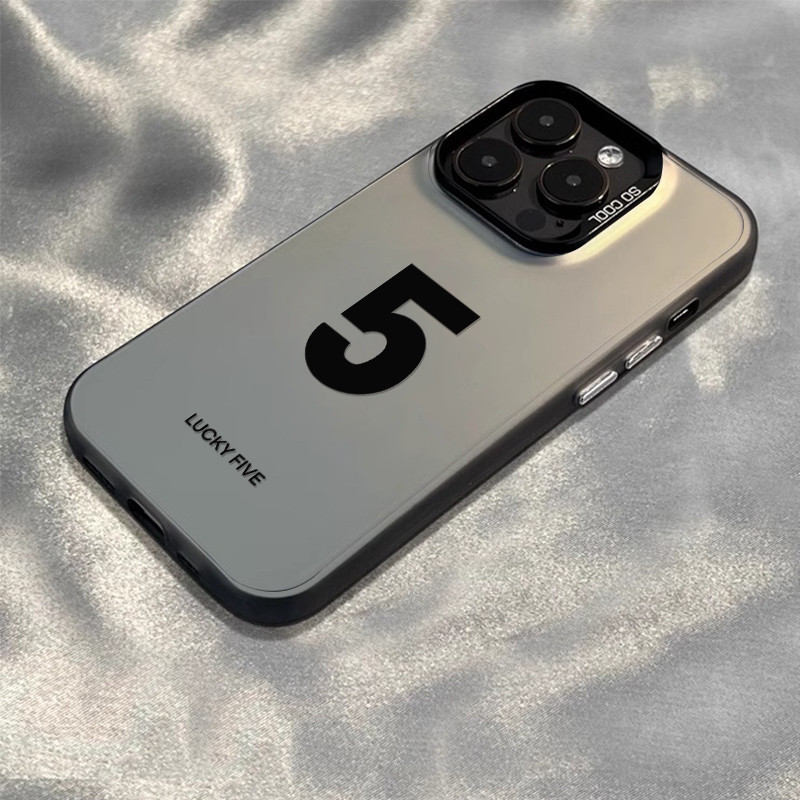 Jual CYK0002 angka 5 case iPhone seri Kompatibel untuk case hp iPhone ...